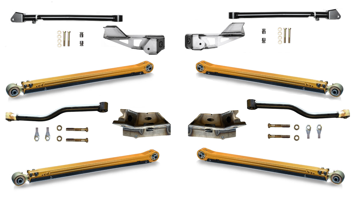 Jeep Gladiator Long Arm High Clearance Upgrade, Brackets and Arms