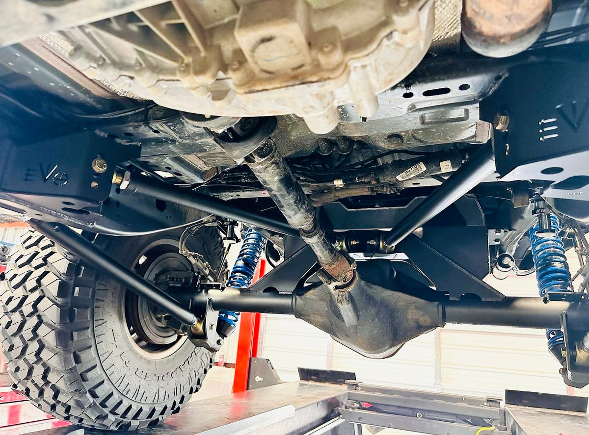 Jeep Wrangler JL JLU Rear Triangulated 4 Link Builder Kit | EVO ...