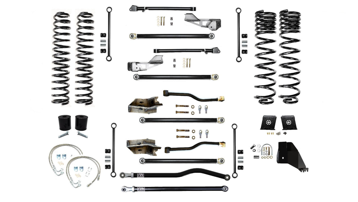 6.5" DIESEL JT GLADIATOR LONG ARM LIFT KIT SUSPENSION SYSTEMS | EVO ...
