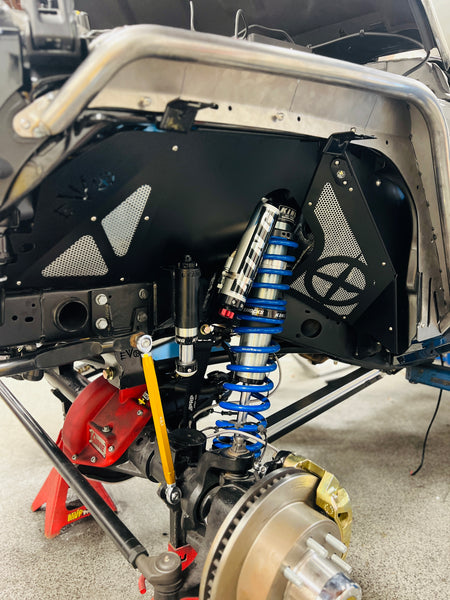 14" Inch Travel EVO SPEC KING FRONT FABRICATION Shock Tower 2.5" or 3.0 ...