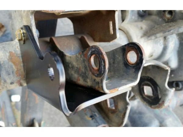 FRONT SHOCK RELOCATION BRACKET KIT FOR JK/JKU | EVO Manufacturing