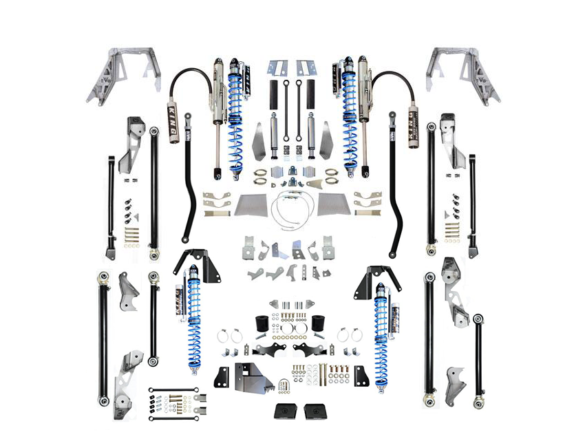 392 KING Front 2.5 Inch Double Throwdown Rear 2.5 Inch Coilover Bypass ...