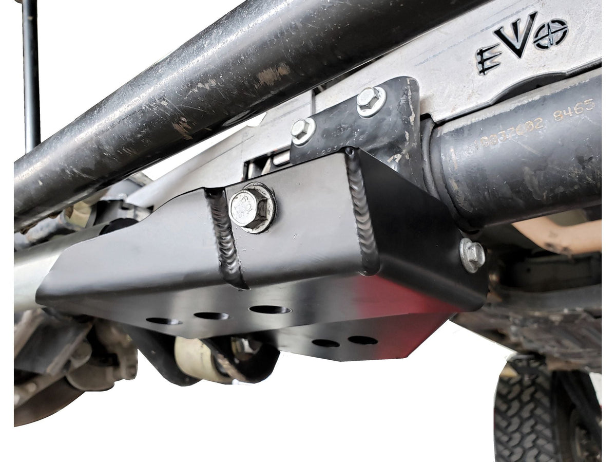 PROTEK FRONT AXLE DISCONNECT SKID PLATE, BLACK FAD CAD FOR JL/JT | EVO ...