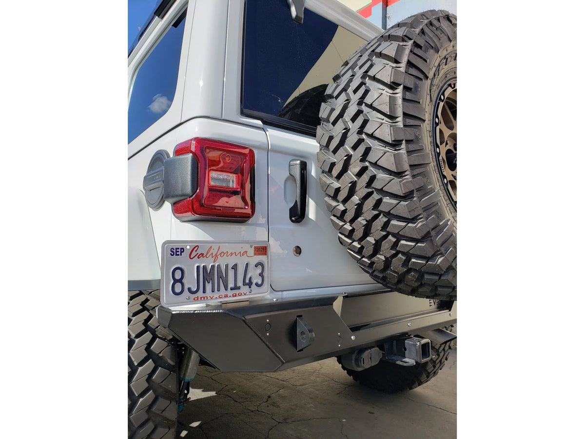 Jeep Wrangler Rear Alumilite Bumper | EVO Manufacturing