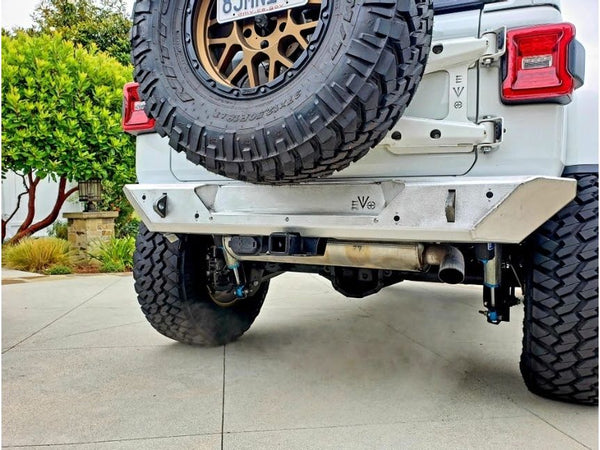 Jeep Wrangler Rear Alumilite Bumper | EVO Manufacturing